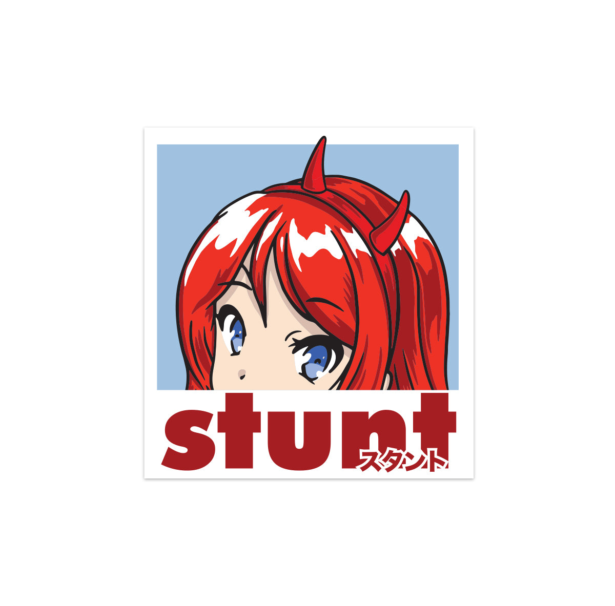 Itasha Matte Vinyl Sticker – Stunt RD